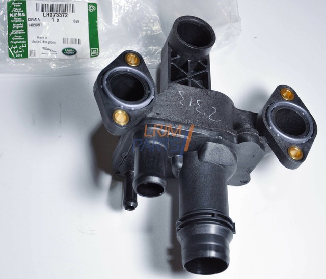 Genuine LandRover LR3LR4 Rover Sport DIESEL THERMOSTAT OUTLET CONNECTOR ...