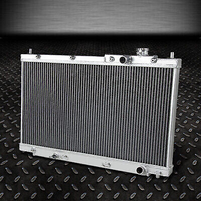 2-Row Aluminum Core Radiator for 01-05 Honda Civic EX/LX/DX EM2 ES1 ES ...