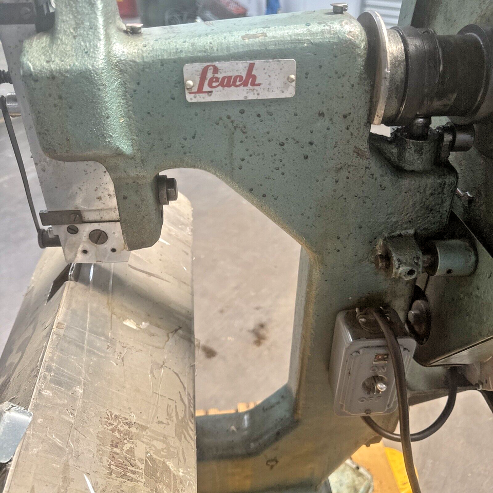 Leach Interlake Steel Stitcher Model A, Saddle Single Head Industrial ...