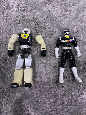 POWER RANGERS IN SPACE LUNAR BLACK RANGER ACTION FIGURE | eBay