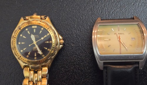 Fossil - Blue AM3182 and JR-8119 | eBay