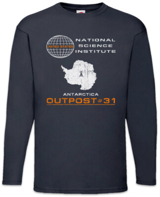 Outpost 31 Langarm T-Shirt The Symbol Logo Thing Arctic Outpost ...