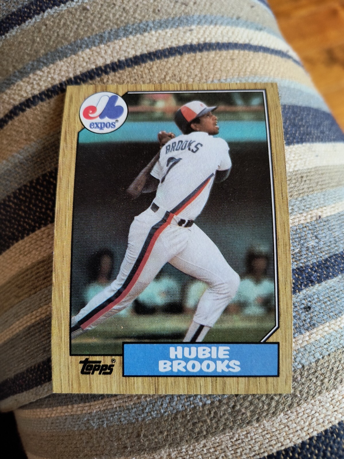 HUBIE BROOKS 1987 TOPPS #650 FREE SHIPPING | eBay
