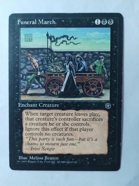 MTG Funeral March Homelands Regular Common for sale online | eBay