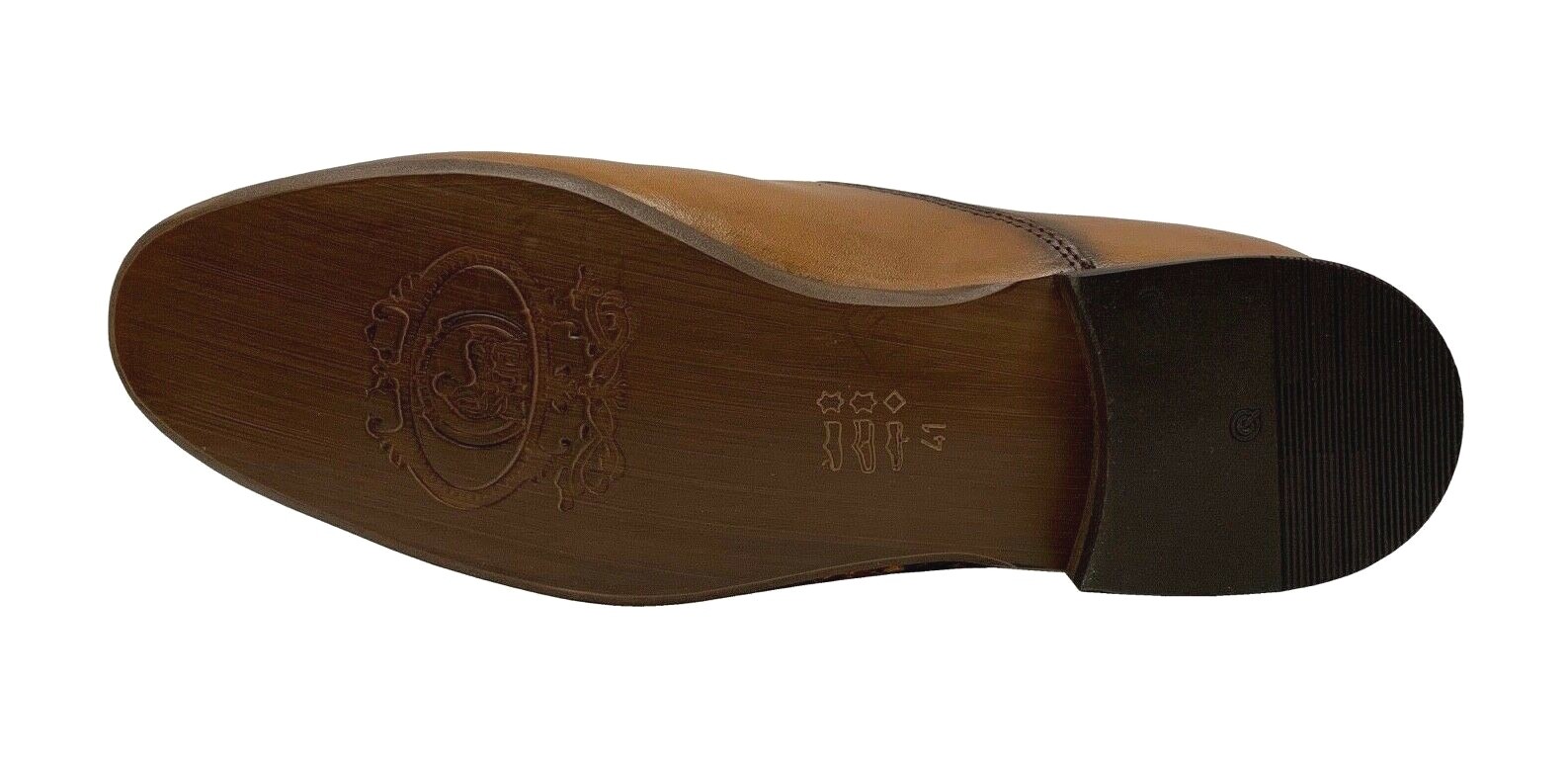 Sigotto Uomo Men's Slip On Brown Leather Snake Print Dress Shoes 3994 ...