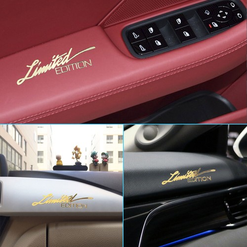 2x 3D Metal Limited Edition Logo Emblem Badge Sticker Decal Car ...
