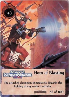 Spellfire CCG Horn of Blasting - Forgotten Realms 53/100 | eBay