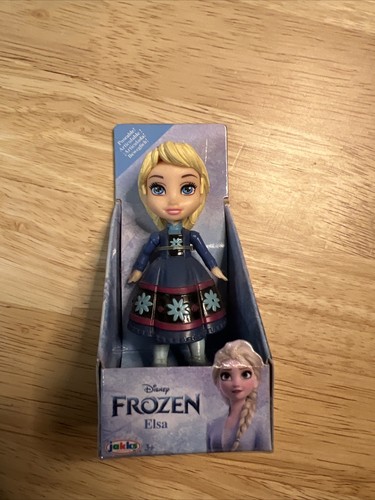 Disney Princess Poseable Mini Doll Toddler Miniature 3.5" Princess Elsa ...