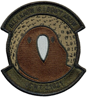 USAF 333 TRAINING SQUADRON UNDERGRAD CYBER WARFARE TRAINING CLASS 21021 ...