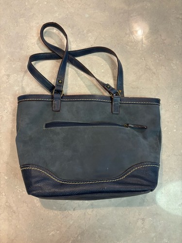 B.O.C. Born Concepts Handbag Shoulder Bag Purse Double Handles Blue ...