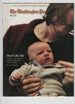 Washington Post Deaf Like Me A Mom & Her Kid March 31, 2002 043020nonrh ...