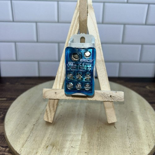 Erico 569030, 160A, Distribution Block Eriflex, 600V 1-P 1000V AC/DC ...