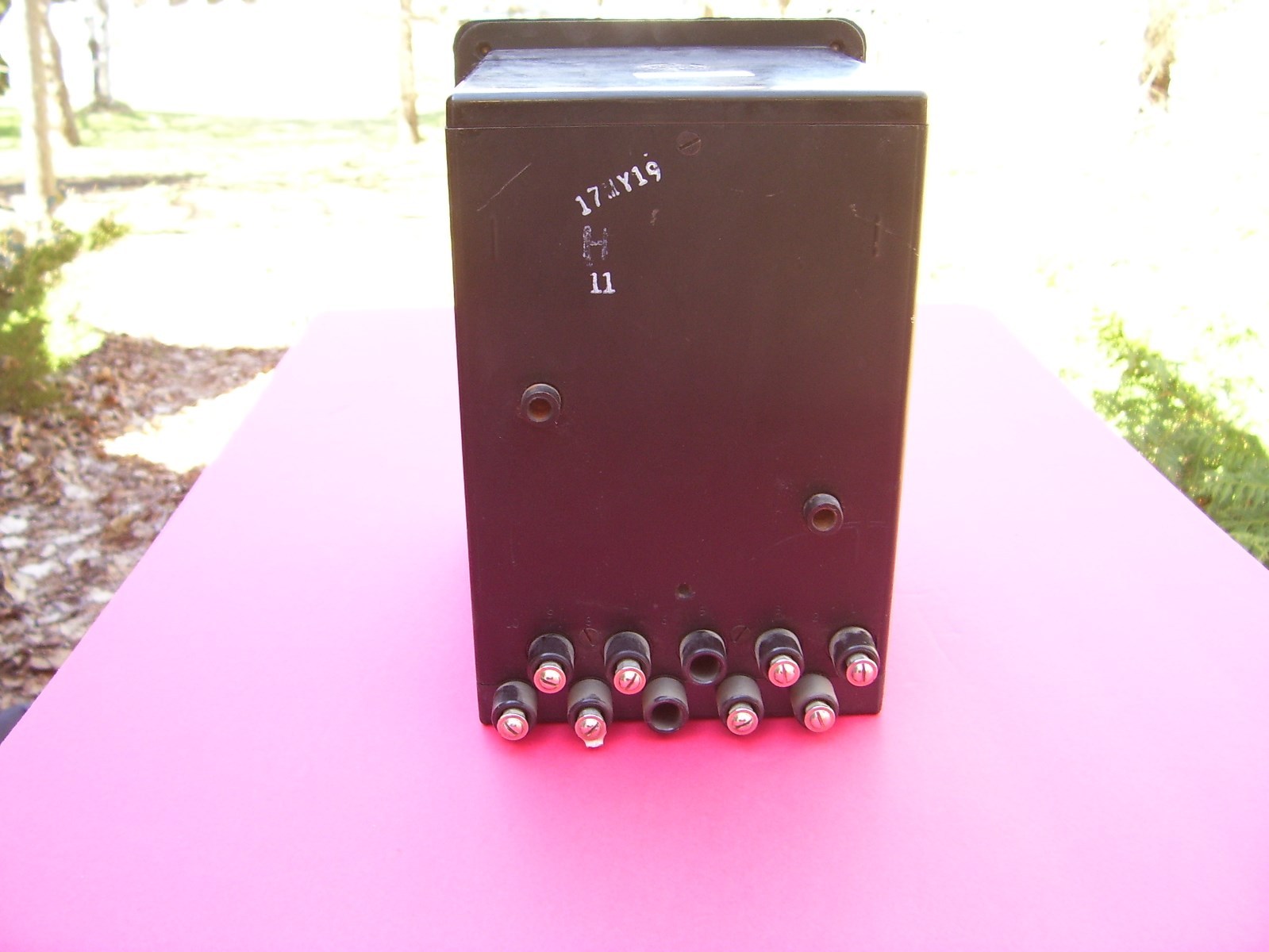 Rare Find antique vintage general electric polyphase electric watthour ...