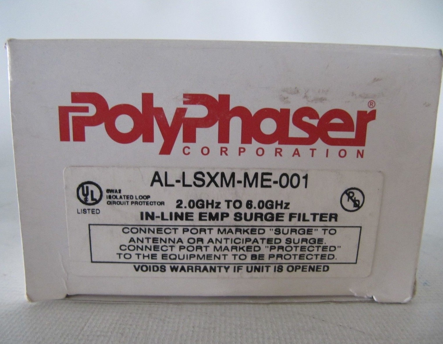 (NEW) PolyPhaser Inline EMP Surge Filter (AP-LAR-1) AL-LSXM-ME-001 | eBay