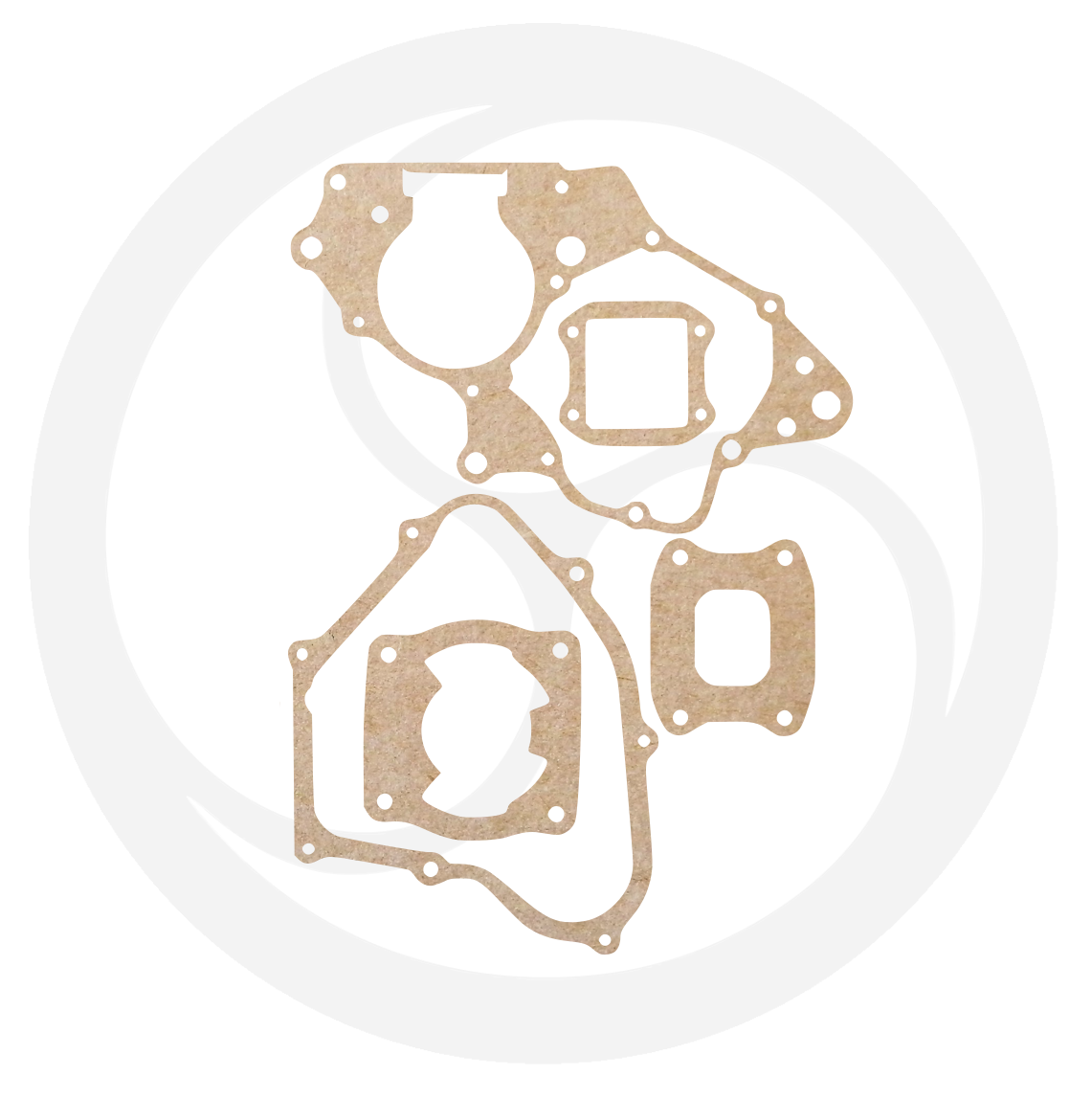 Honda CR60R CR60 1983-1985 Gasket Set Kit Clutch Intake Reed Center ...