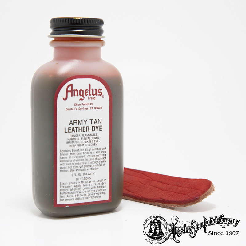 ANGELUS LEATHER DYE - FOR DYING MENS or LADIES BOOTS SHOES CLOTHING ...