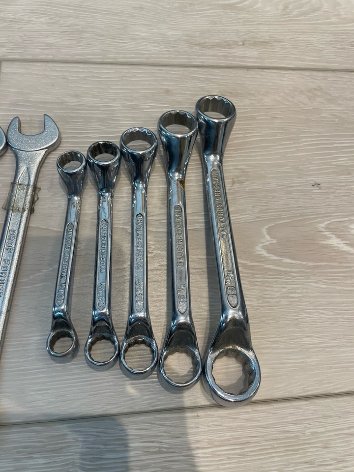 15 Spanner’s Good Condition Used Various Sizes | eBay UK