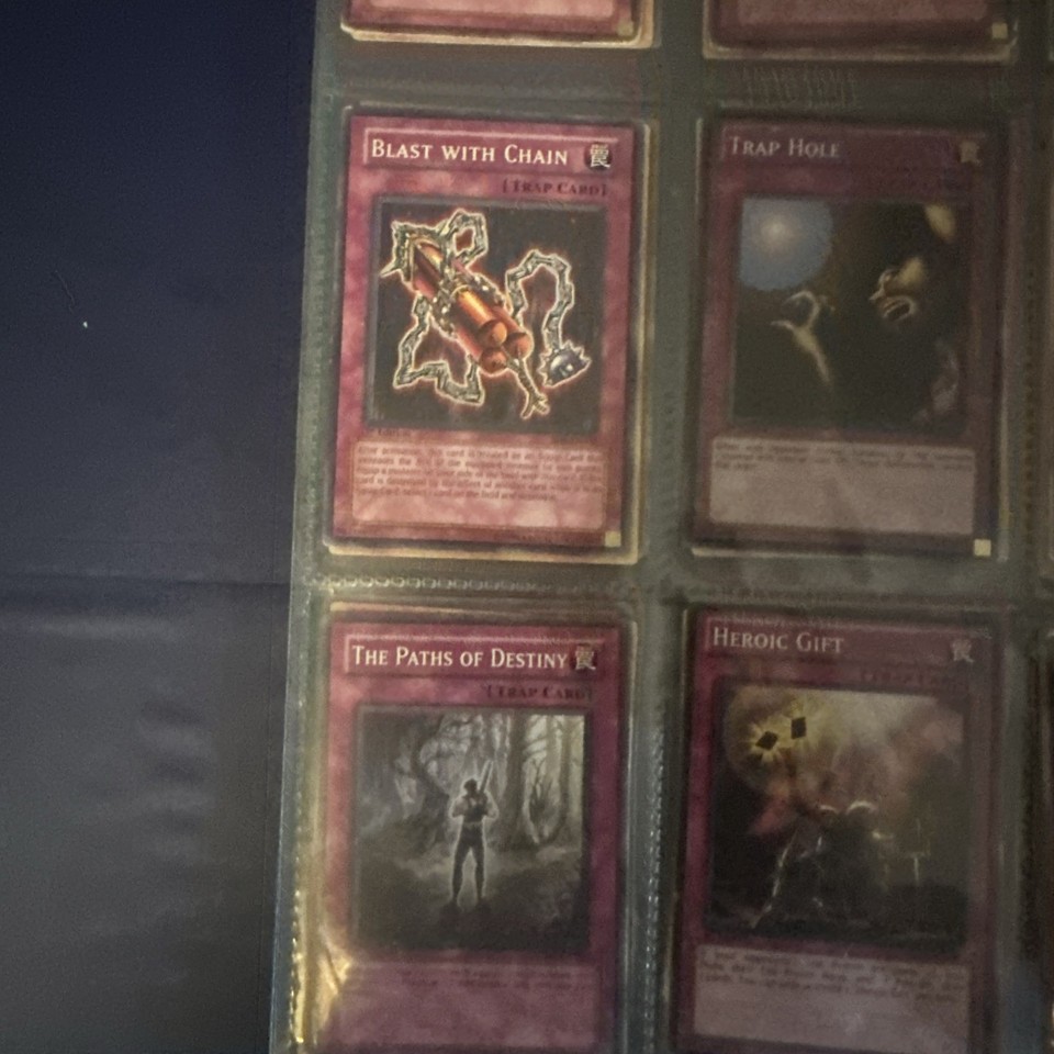 Yu-Gi-Oh! TCG first edition 1996 card a lot of nine trap cards | eBay