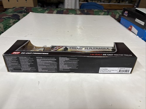 1/64 DCP Die-Cast Promotions 34127 DART Transit Military Kenworth T680 ...