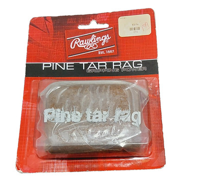 Rawlings Pine Tar Rag Gripping Power Baseball Softball Sports | eBay