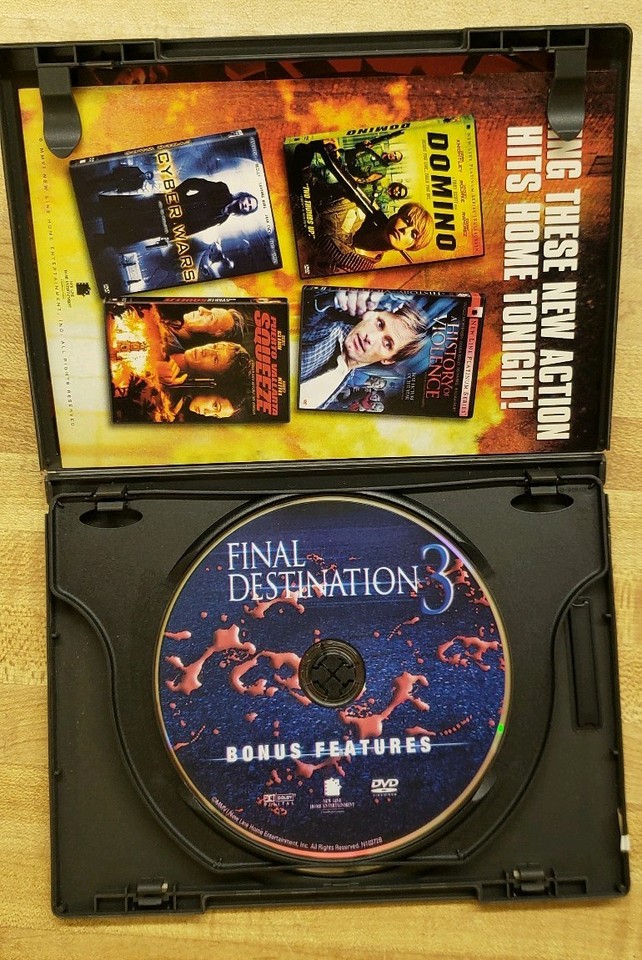Final Destination 3 (DVD, 2006, 2-Disc Set, Full Frame Special Edition ...