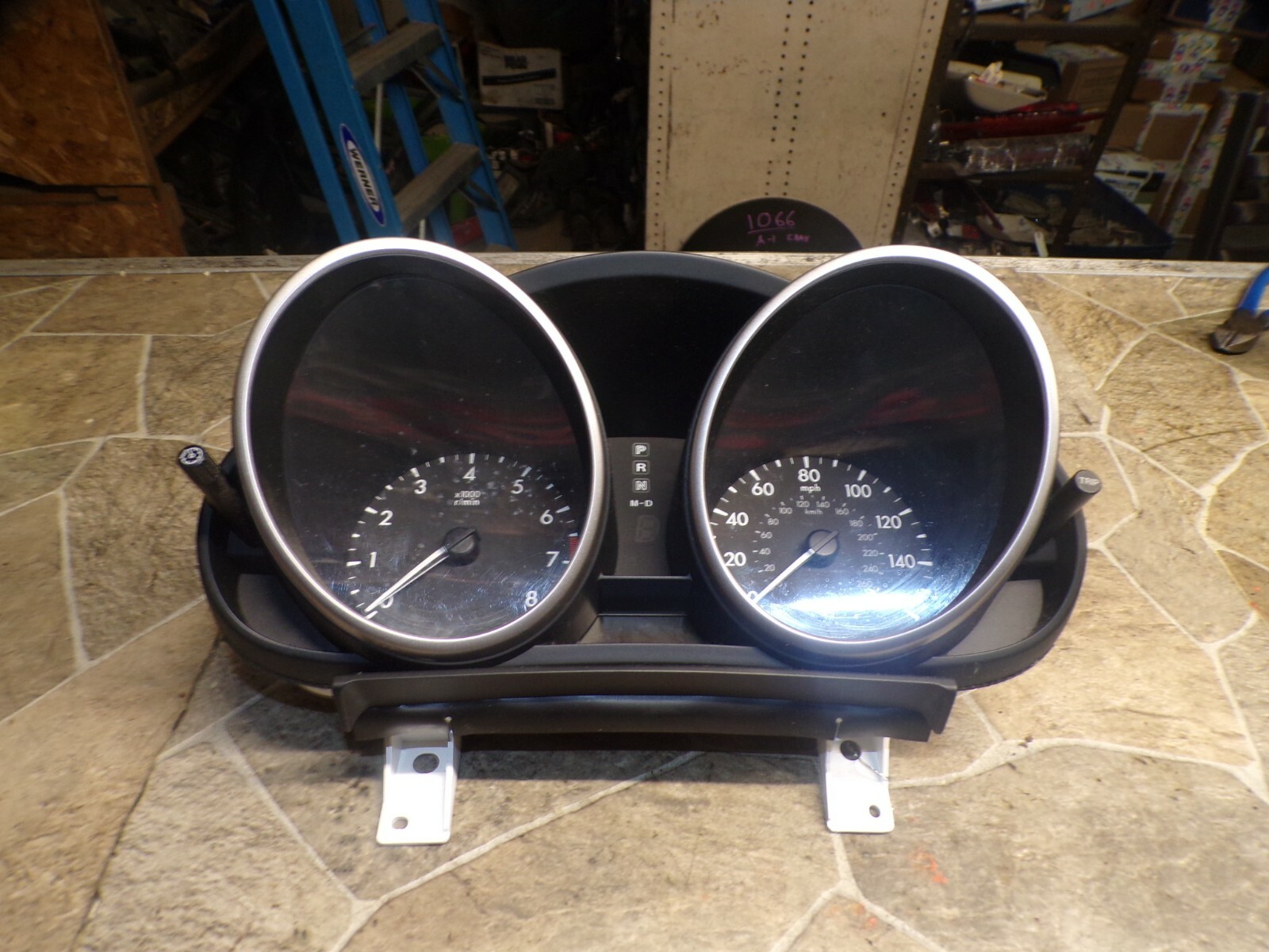 10-11 2010-2011 MAZDA 3 SPEEDOMETER CLUSTER DYNAMIC STABILITY CONTROL ...