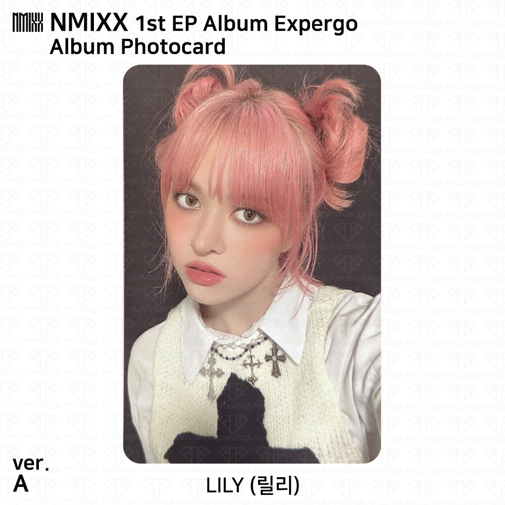 NMIXX 1st EP Album Expergo Official Photocard Photobook A B version ...
