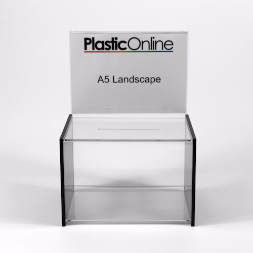 Suggestion / Collection / Ballot Box / Feedback Box Acrylic With A5 ...