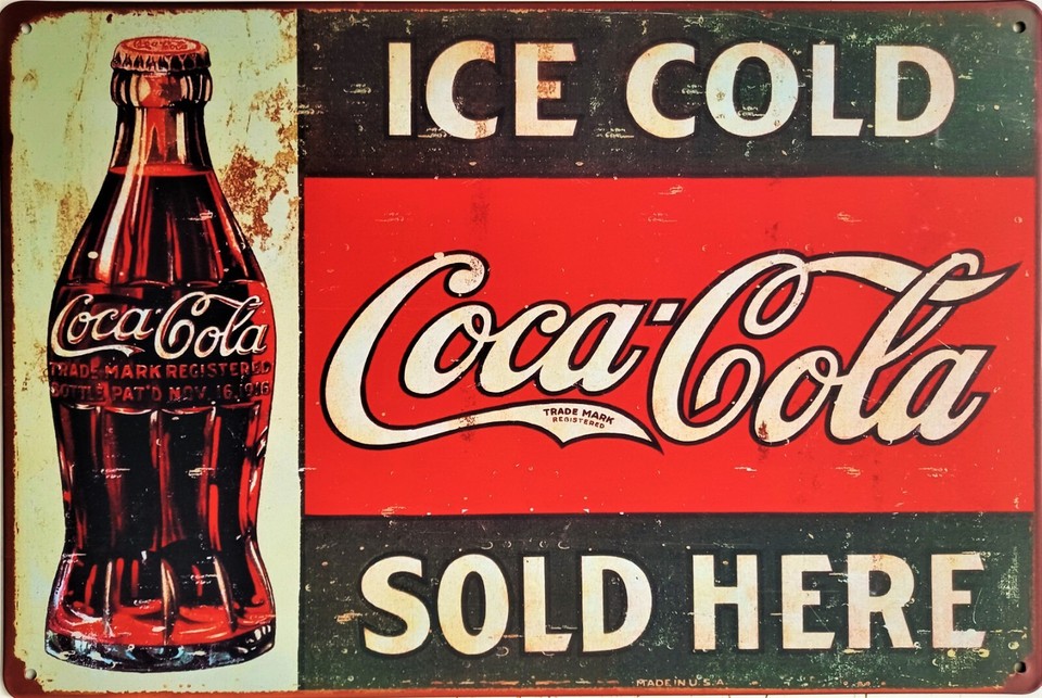 Quality Metal Tin Sign 20x30 Large vintage retro garage bar man cave ...