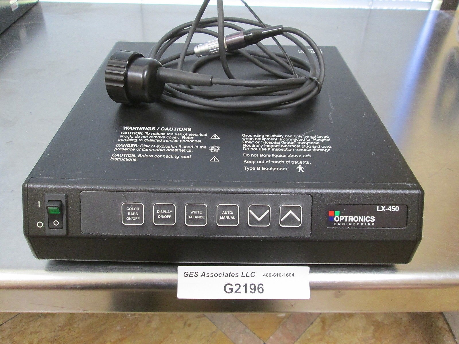 Optronics LX-450 Remote Controlled Camera with D3130 Camera Head | eBay