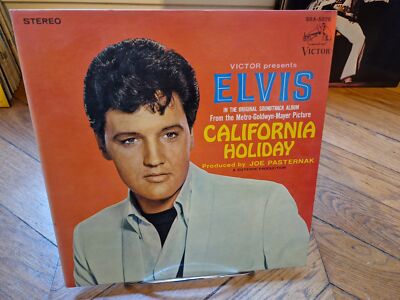 California Holiday Elvis Presley Rock Vinyl LP SRA-5076 Album Reissue ...