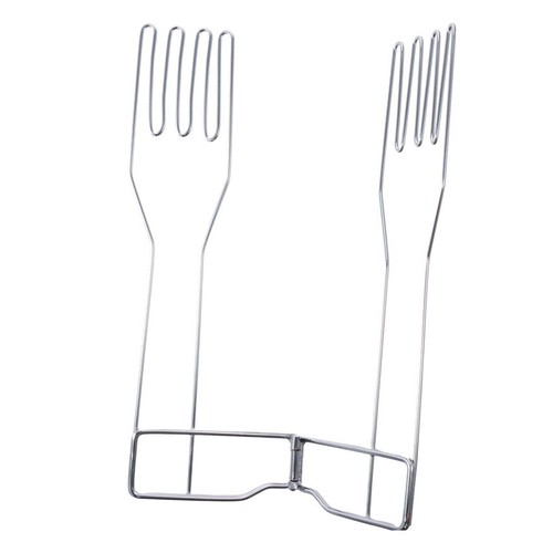 Carbon Steel Gloves Drying Rack Collapsible Glove Drain Stand Kitchen ...