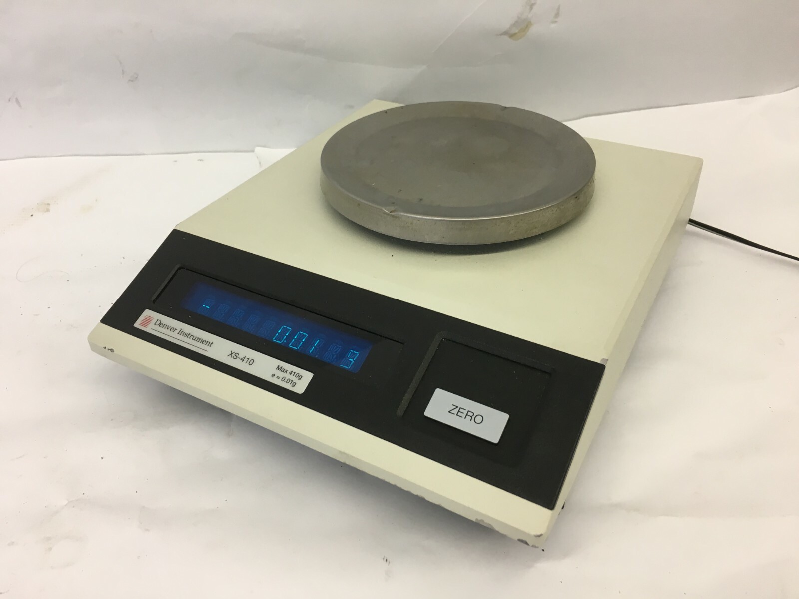 Denver Instrument XS-410 410g Max (.9lbs) Digital Laboratory Scale w/AC ...