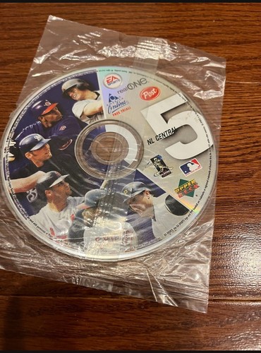 2003 post cereal promotional CD ROM #5. No Central MLB Baseball, EA ...