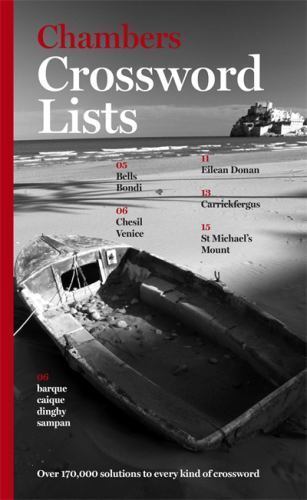 Chambers Crossword Lists by Chambers Editors (2009, Trade Paperback ...