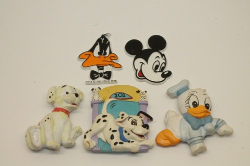 Disney figures refrigerator magnet lot of 5 Souvenir SC1 | eBay