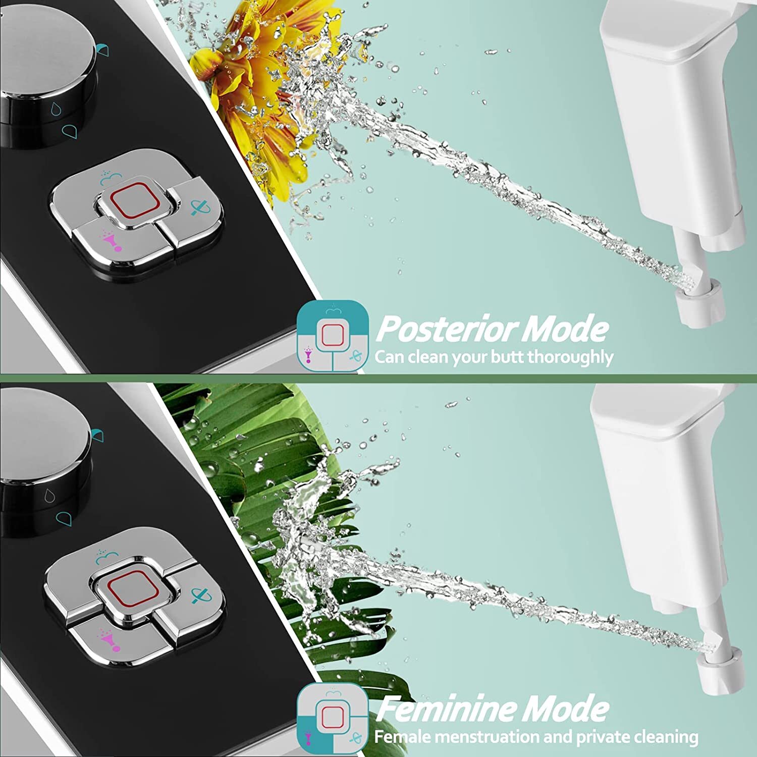 Luxury Bidet Sprayer Part System Butt Wash Washer Rear End Men Women ...