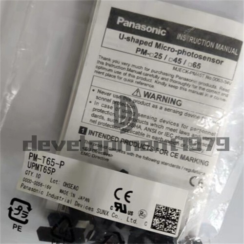 NEW Panasonic PM-T65-P photoelectric sensor | eBay