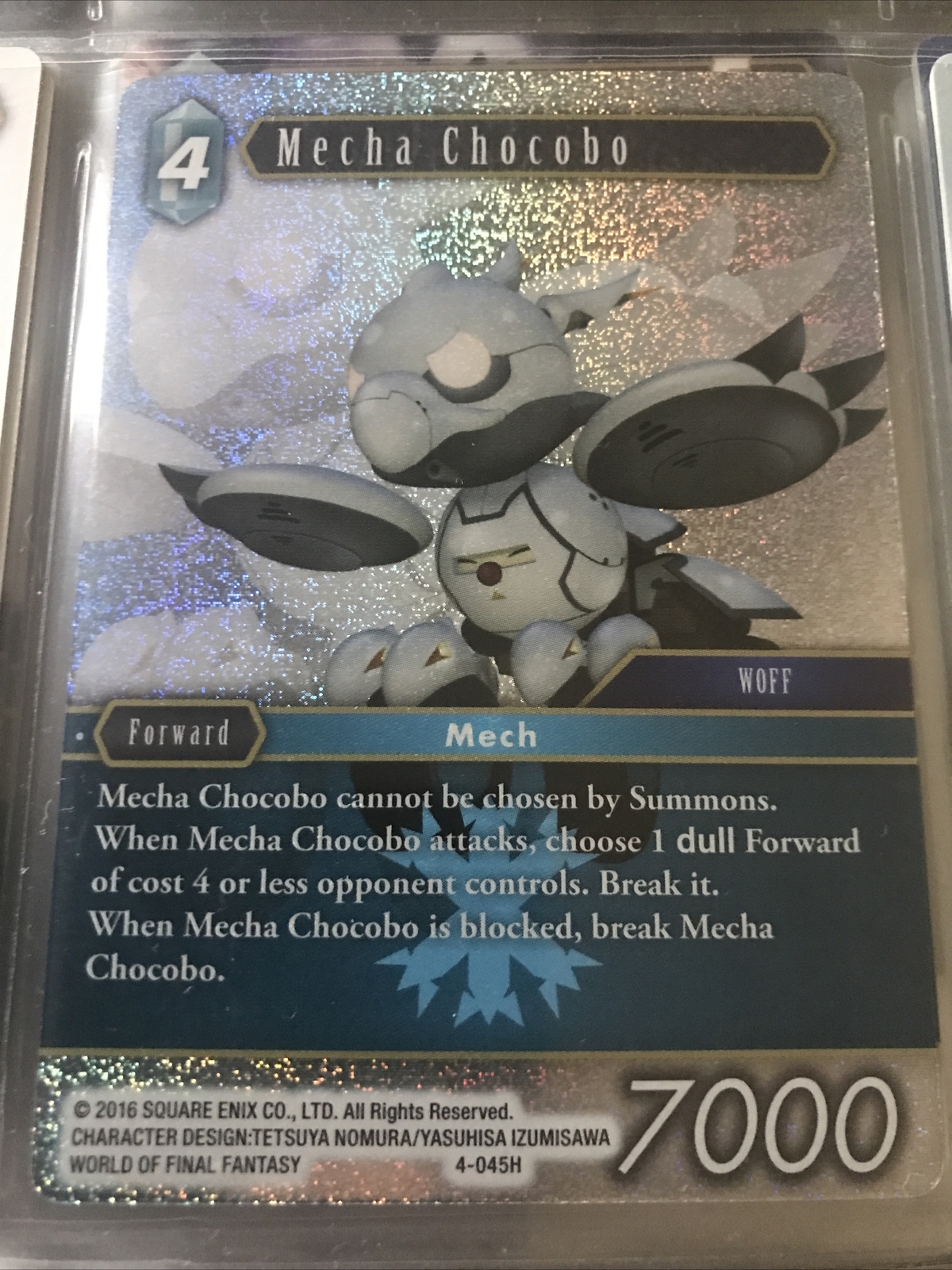 Mecha Chocobo 4-045H FOIL NM Final Fantasy Trading Card Game FFTCG | eBay