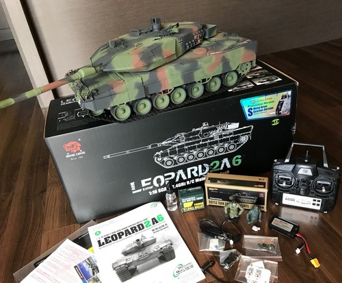 1/16 scale Heng Long Leopard 2A6 RC battle tank | eBay