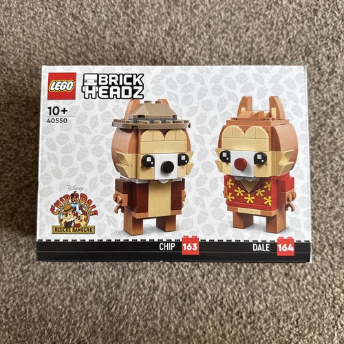 Lego 40550 BrickHeadz Chip & Dale Rescue Rangers - Brand New & Sealed ...