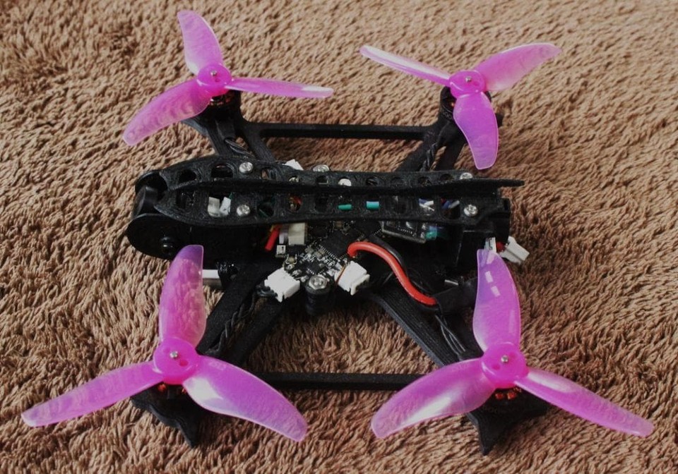 110mm Toothpick Fpv Micro Drone Lightweight Racing Quadcopter Indoor ...