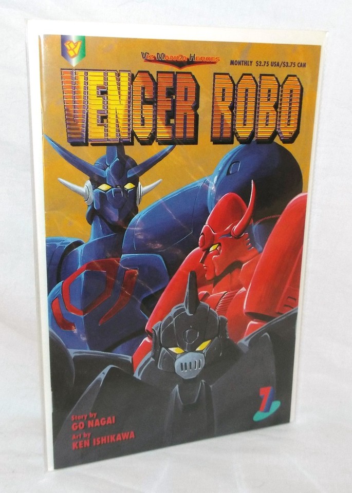 Venger Robo #2, 6, 7 Comics (Viz Manga Heroes 1993) | eBay