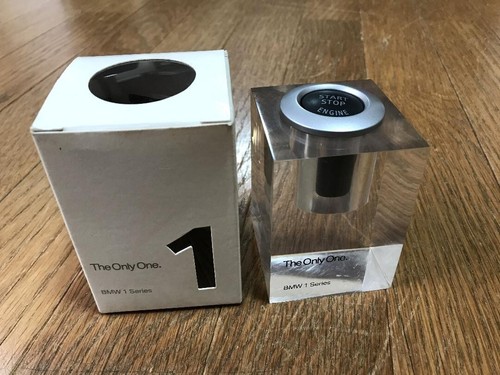 BMW 1 Series Original Tabletop Paperweight and Light Orange Interior ...