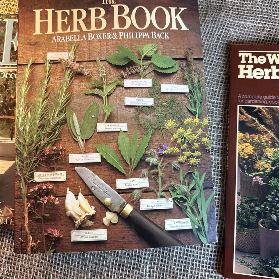 Mix Lot of 3 Books on Herbs and Spices Ortho Books The Herb Book Herbs ...