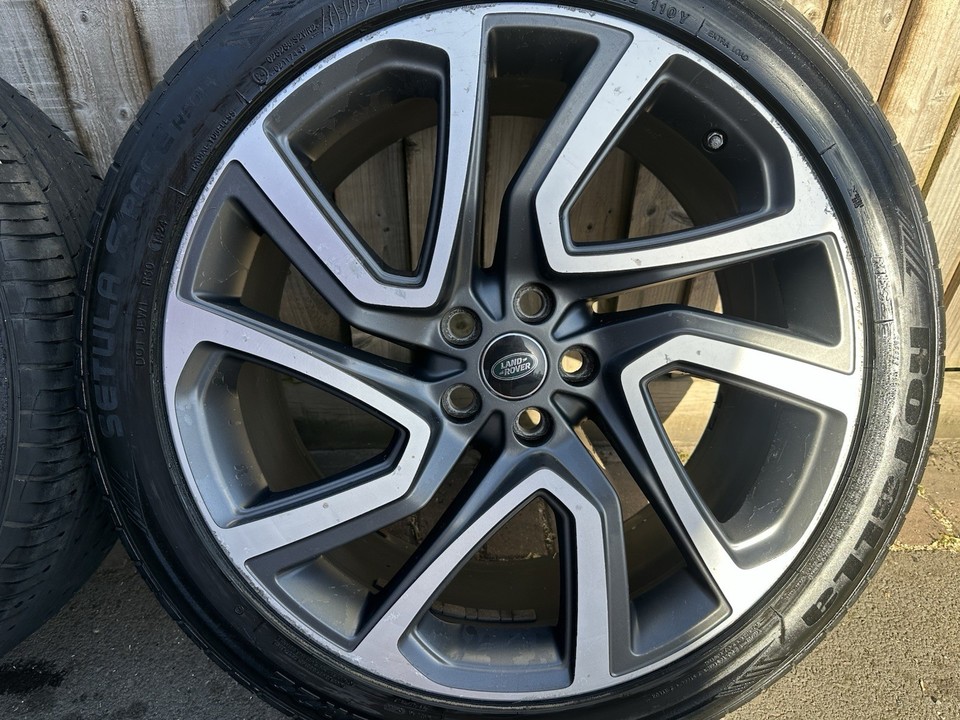 Land Rover Discovery 5 5025 22” Alloy Wheels + 6mm Rotalla Tyres! | eBay UK