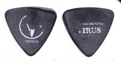 Device Virus (Andre Michel Karkos) Concert-Used Bass Guitar Pick 2013 ...