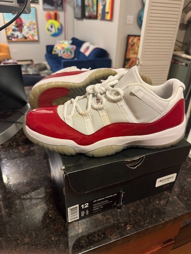 Nike Air Jordan X1 11 Retro 2016 Low Cherry - Size Sz 12 (Worn Once ...