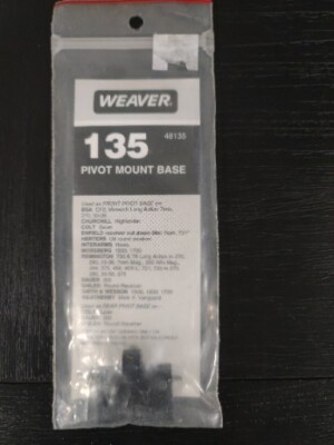 WEAVER Pivot Mount Base - #135 48135 | eBay