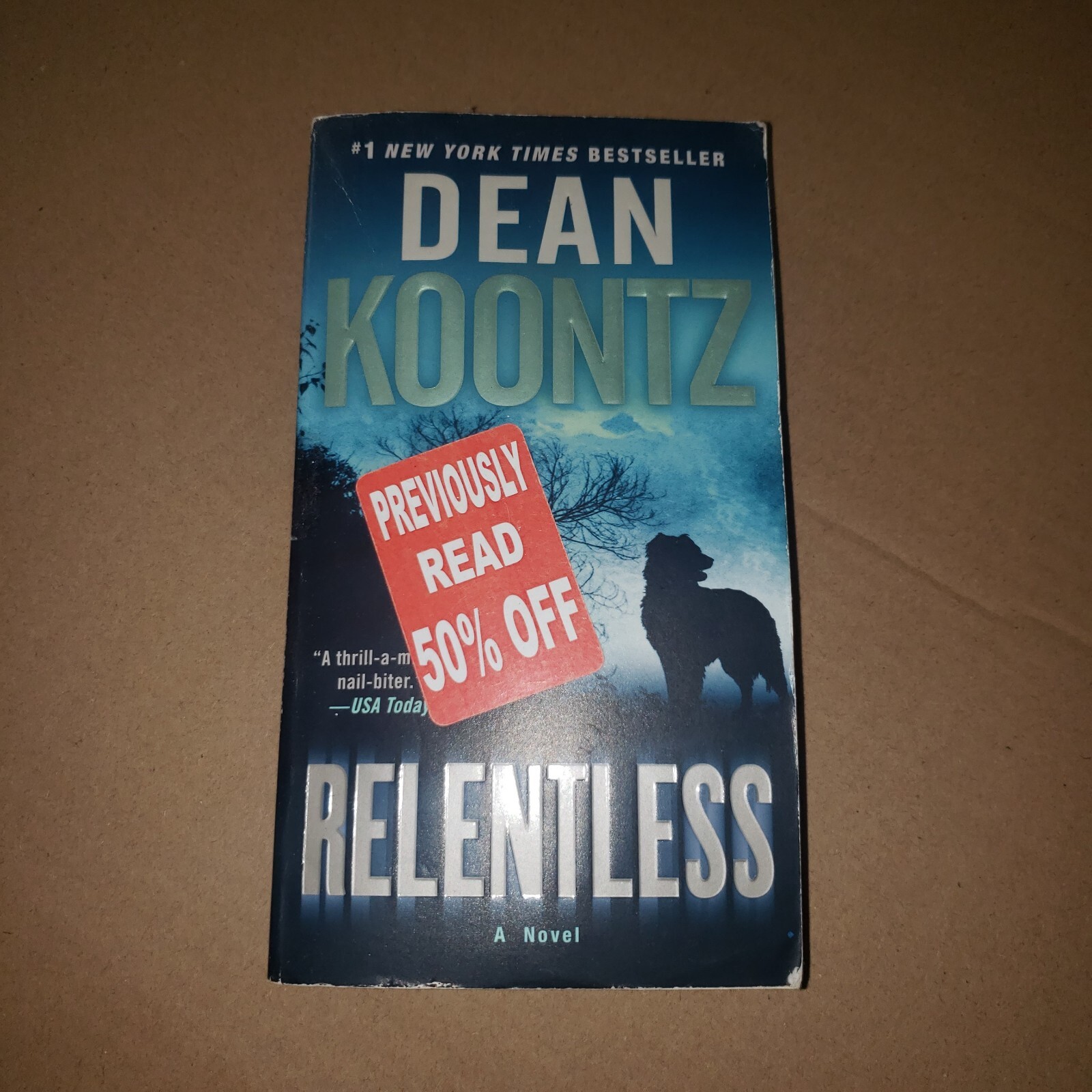Dean Koontz Relentless Paperback Novel | eBay